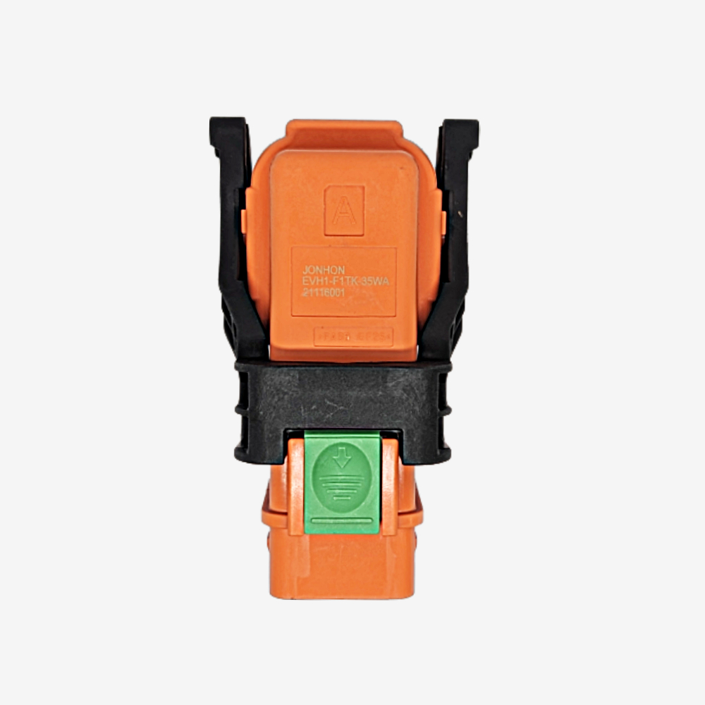 HV Connector Single 90° Male – 35mm² (Keyway A) | High Voltage EV Plug