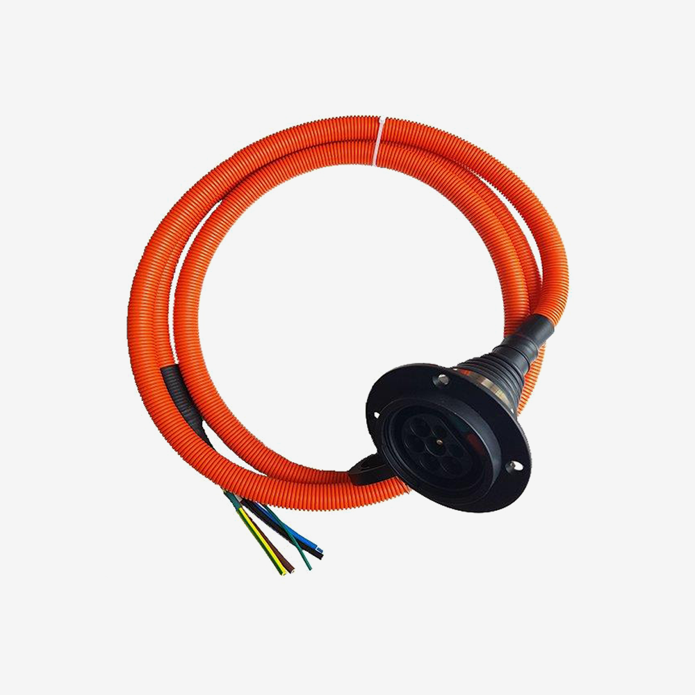 Type 2 – 16 A Single Phase Charge Connector Socket 3 m Cable | Fellten