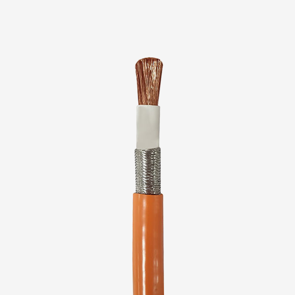 70mm² Shielded HV Cable | Safety Orange | 450/700V | EV Conversion