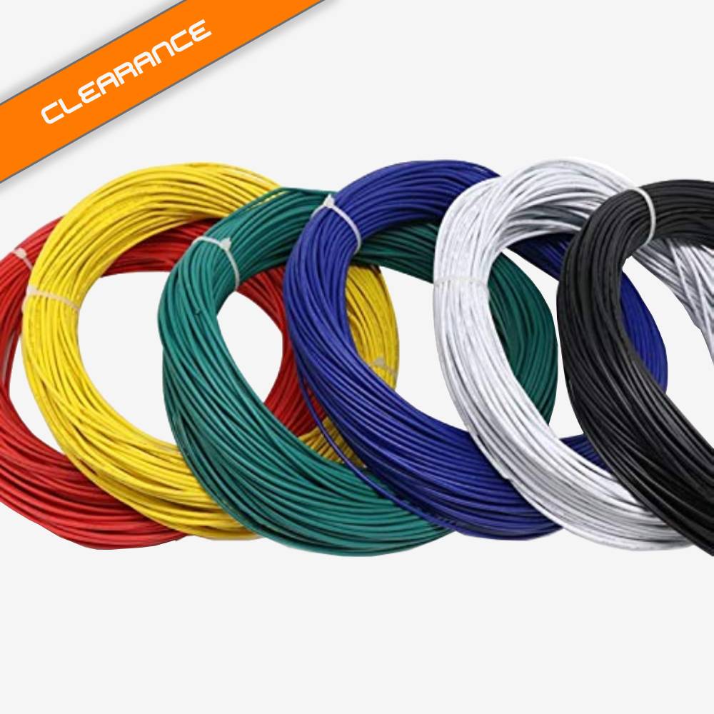 1.5mm² Single Insulated Electrical Cable – 100m Roll | Fellten